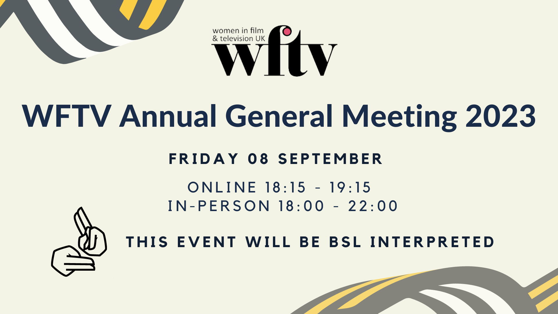 WFTV Annual General Meeting 2023 - Film Birmingham